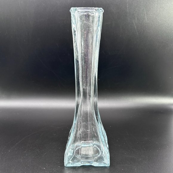 Accents | Bud Vase Clear Square Glass Flower Holder Home Decor Accent ...
